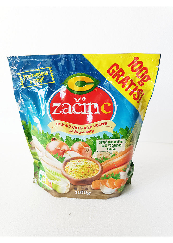 Zacin C Vegetable Seasoning 1000g+100g – eurogrocery
