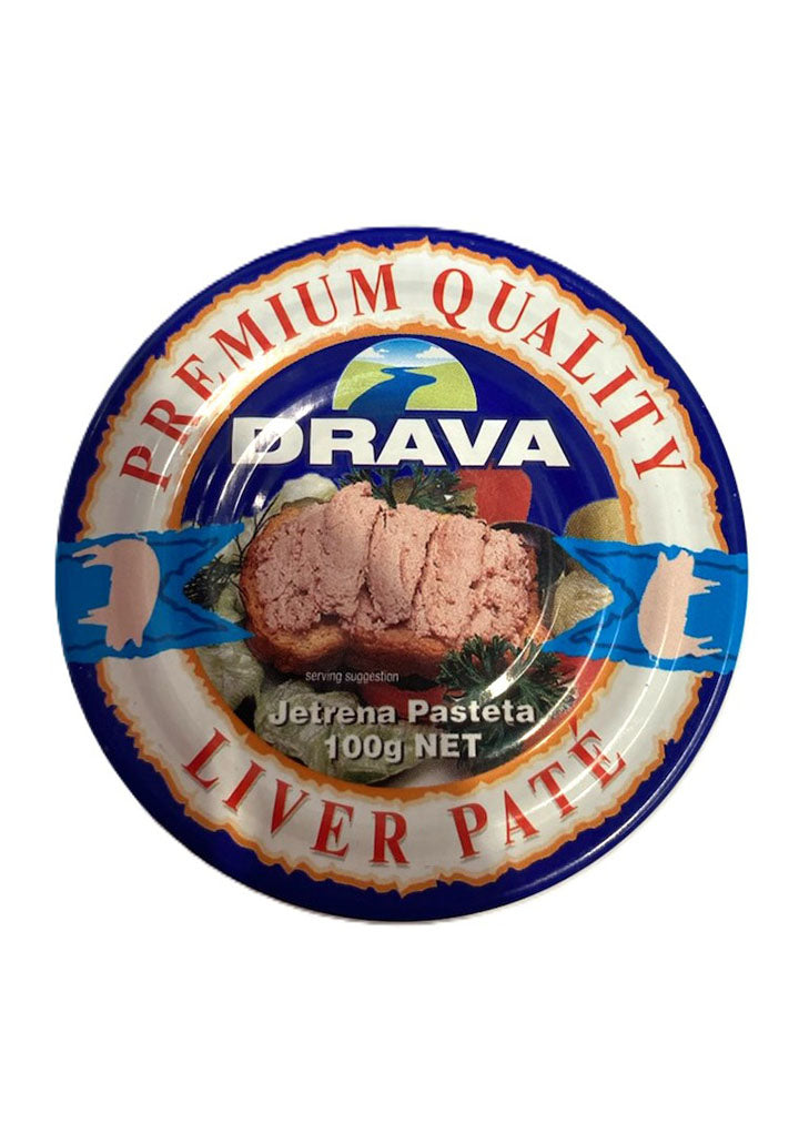 Drava pork liver pate HALAL 100g – eurogrocery