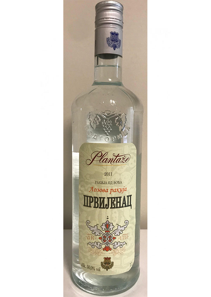 Plantaze Prvijenac Loza 50% vol. Alcohol 1L – eurogrocery