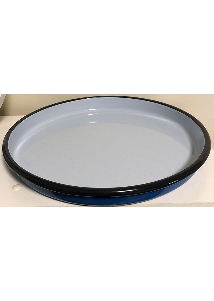 Metalac Blue shallow pan 34cm – eurogrocery